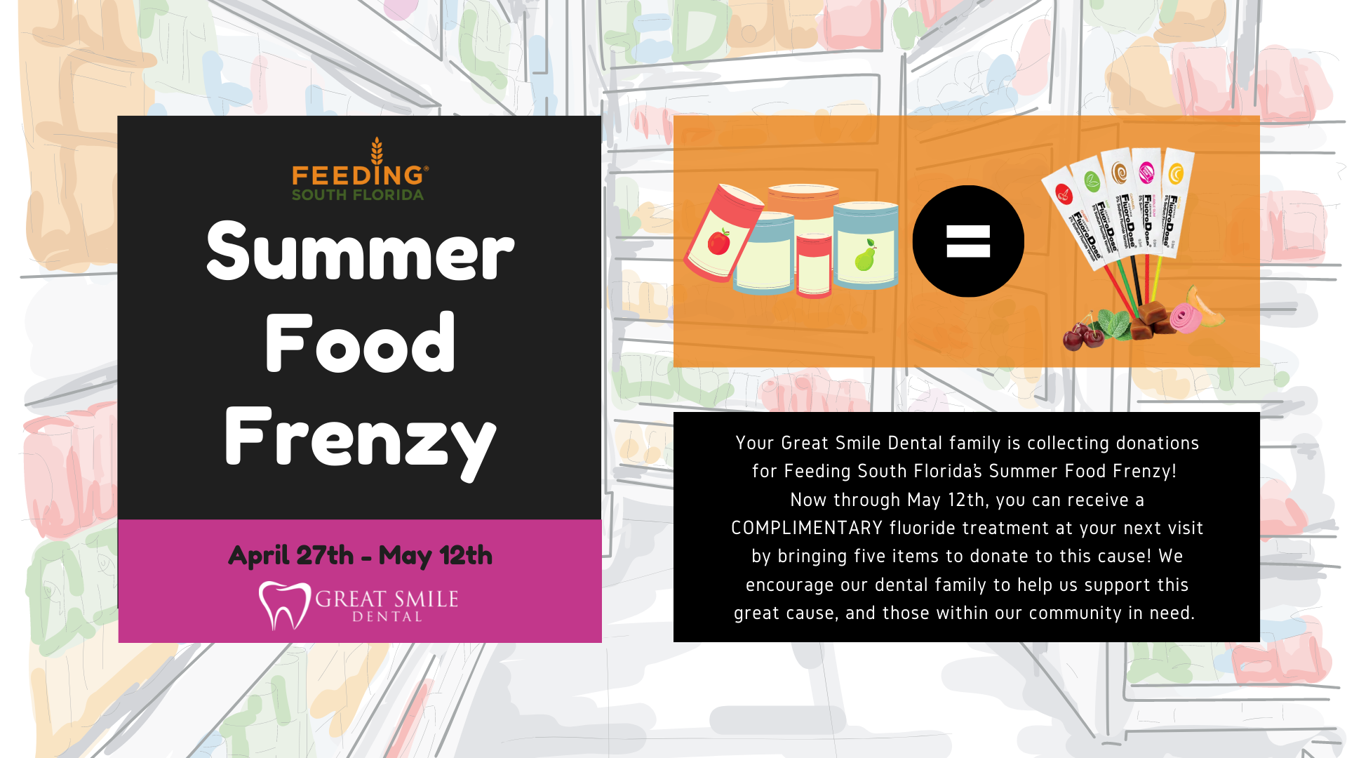Summer Food Frenzy- Collecting Now! - GreatSmileDental